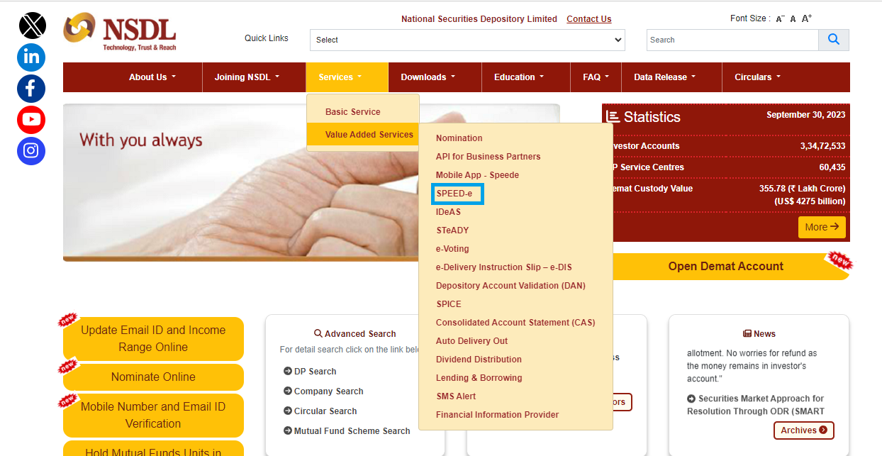 Seamless Demat Account Management: A Step-by-Step Guide to NSDL Speed-e ...